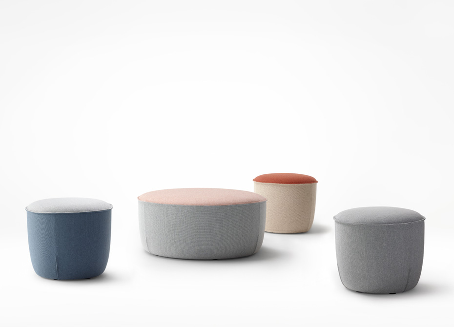 Adapt Round Ottoman - Stylecraft